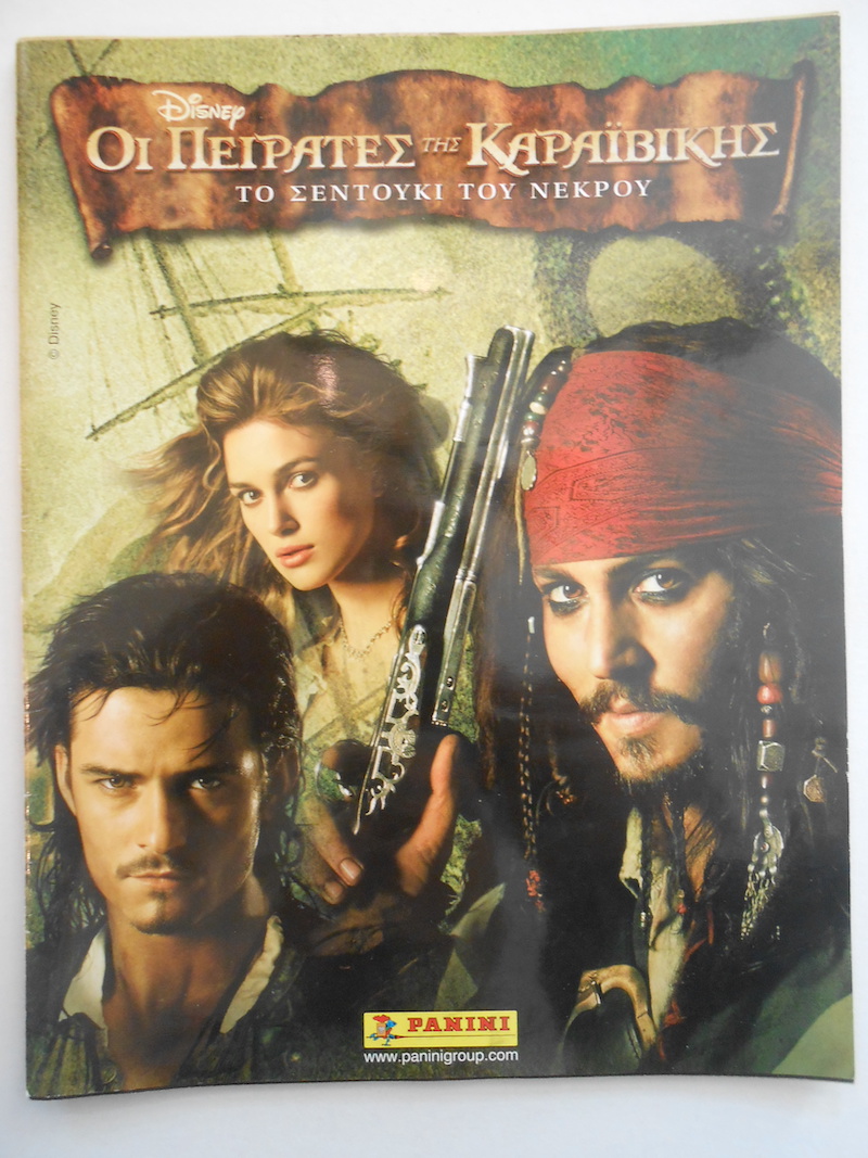Άλμπουμ Πανίνι Οι Πειρατές της Καραϊβικής - Θαδδαίος Τρίππ